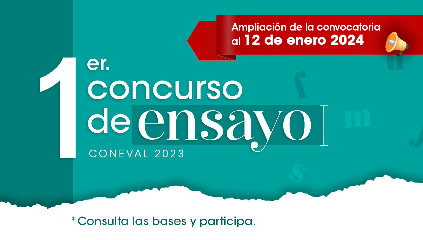 Concurso de ensayo CONEVAL 2023